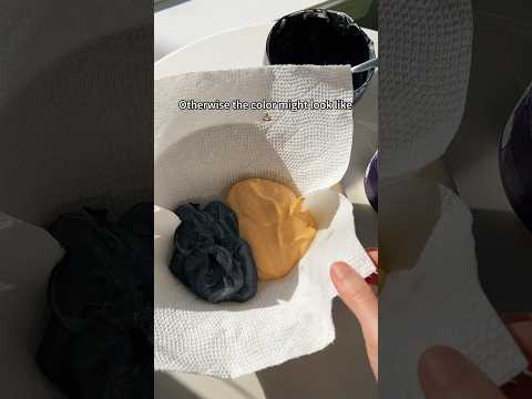 Make dry yogurt with paper towels ✨