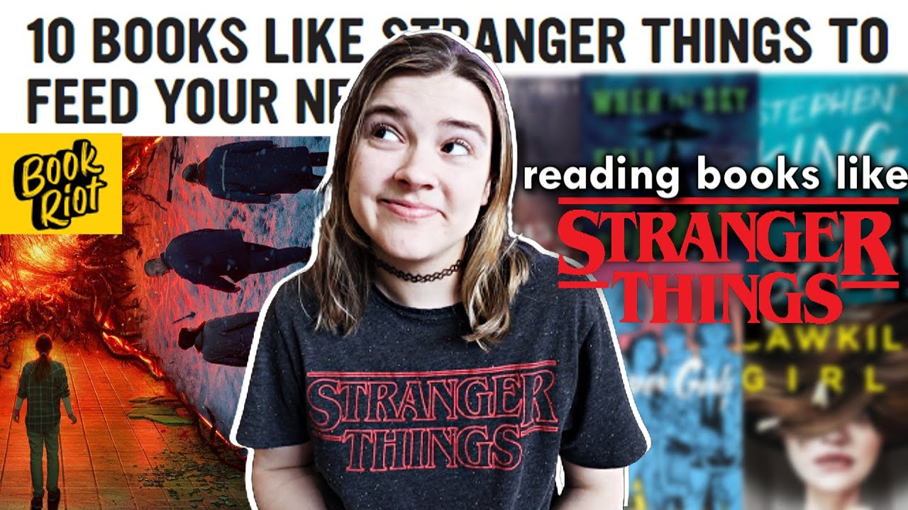 Reading Books like... STRANGER THINGS 👽🛸 (sci-fi reading vlog) - YouTube