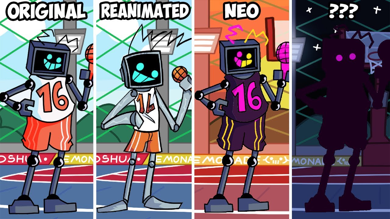 Hex Original Vs Reanimated Vs NEO Vs Corrupted - Friday Night Funkin ...