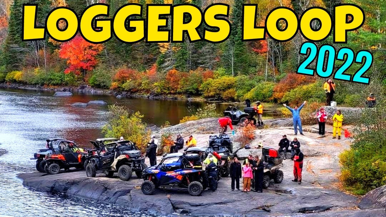 Loggers Loop Ride | Fall Colors & Lunch Along the Madawaska River - YouTube