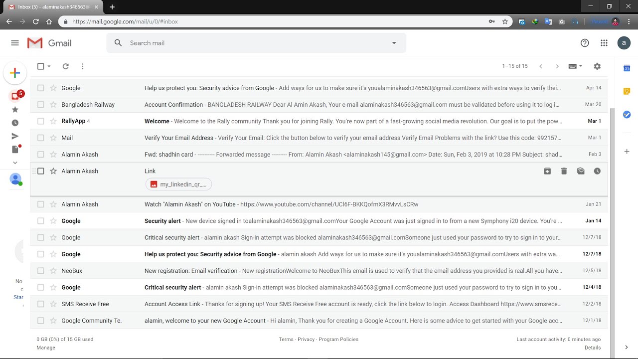 How to create a gmail account and google drive uplod video - YouTube