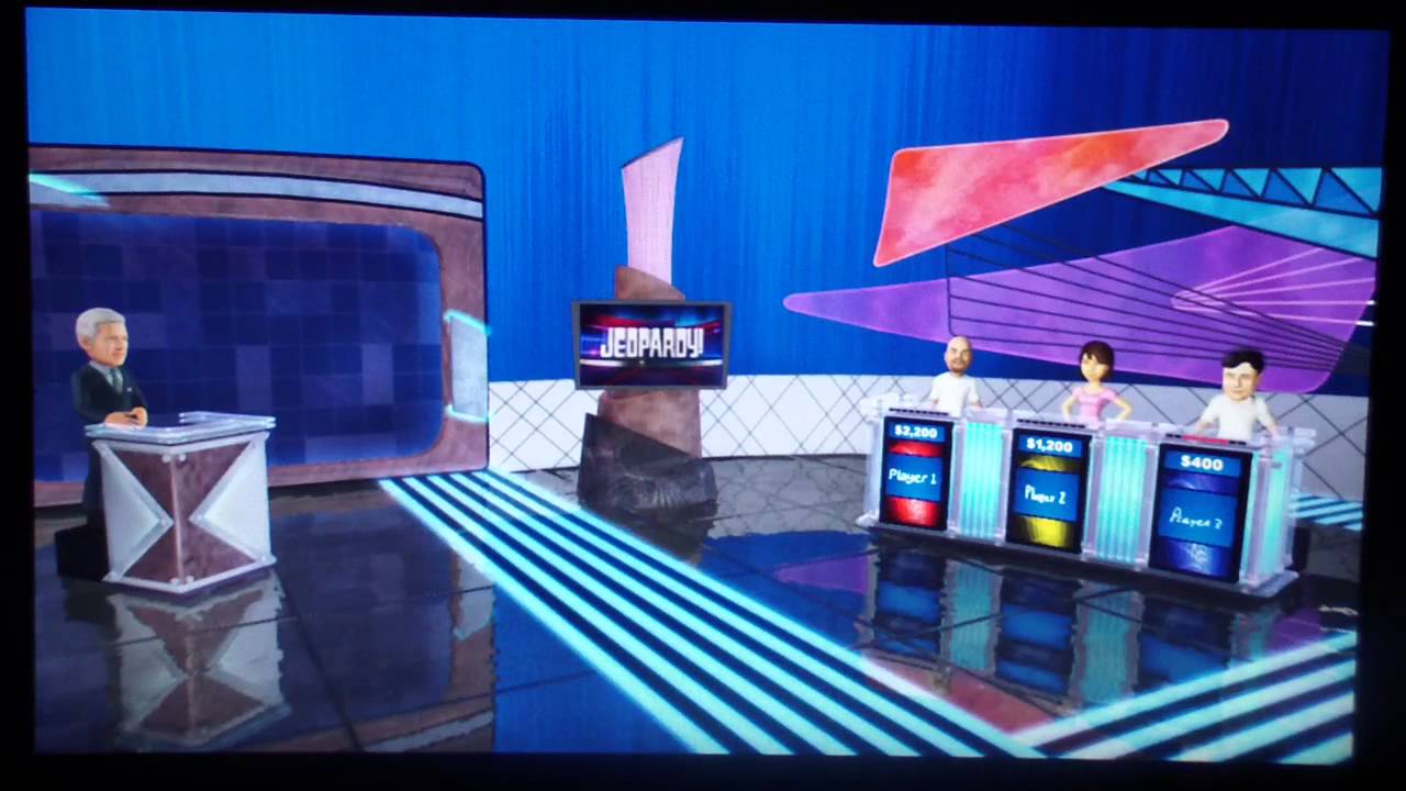 The Premiere of Jeopardy for the Wii U Part 1 - YouTube