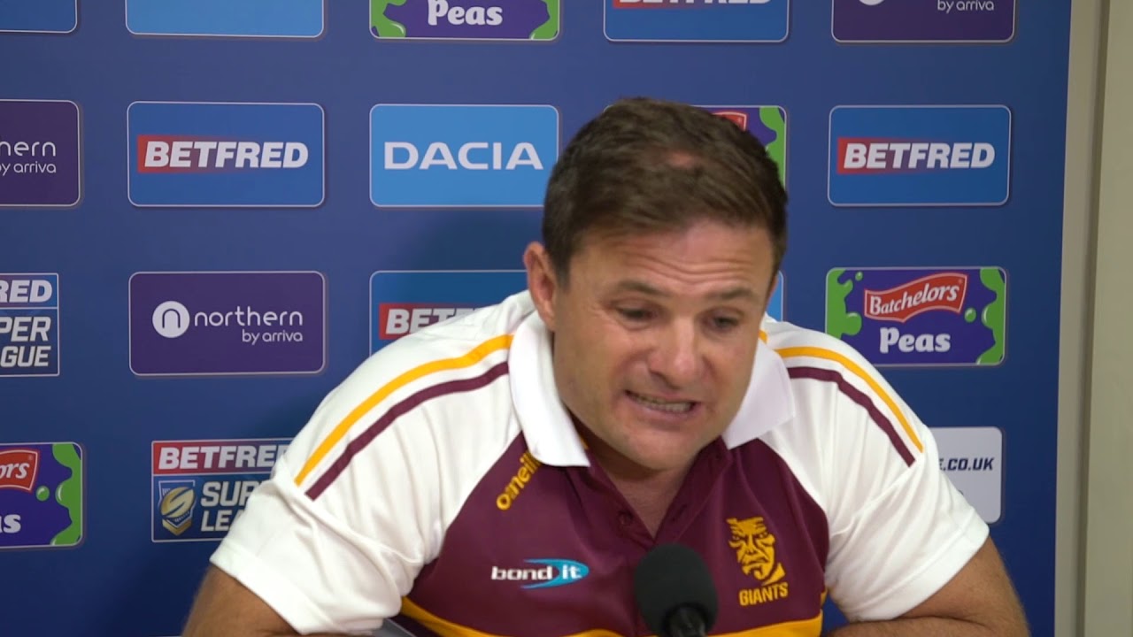 Simon Woolford post match press conference v Castleford - YouTube