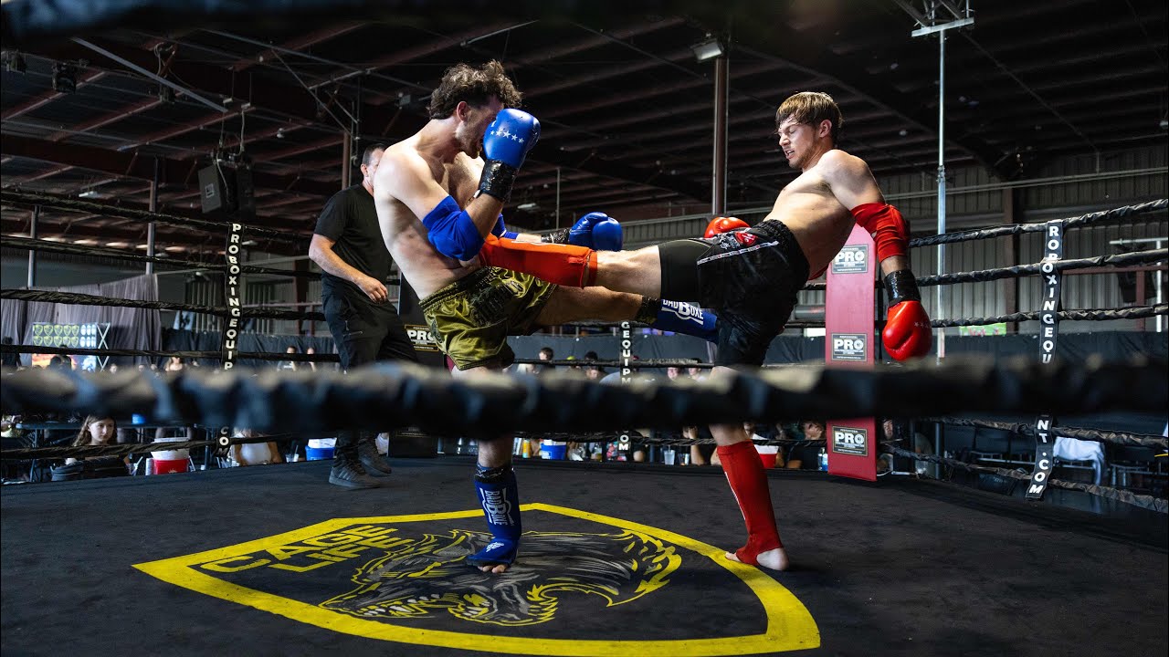 My First Amateur Kickboxing Match as a TaeKwonDo Practitioner - YouTube