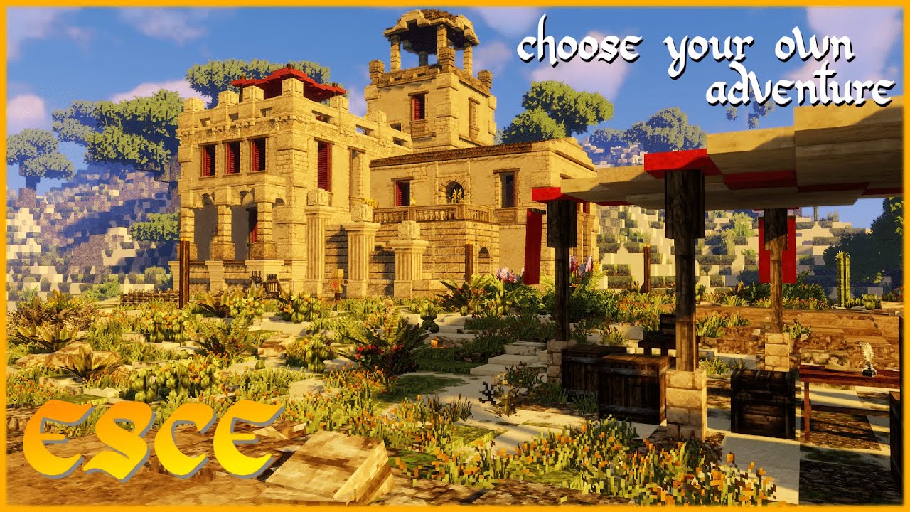 Minecraft Conquest Reforged ~ Desert House - YouTube