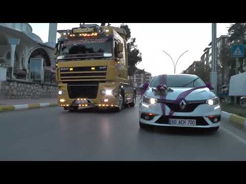 Düğün konvoyu böyle olur TIRLARLA KONVOY #düğündernek #tır #viral #keşfet #öneçıkar