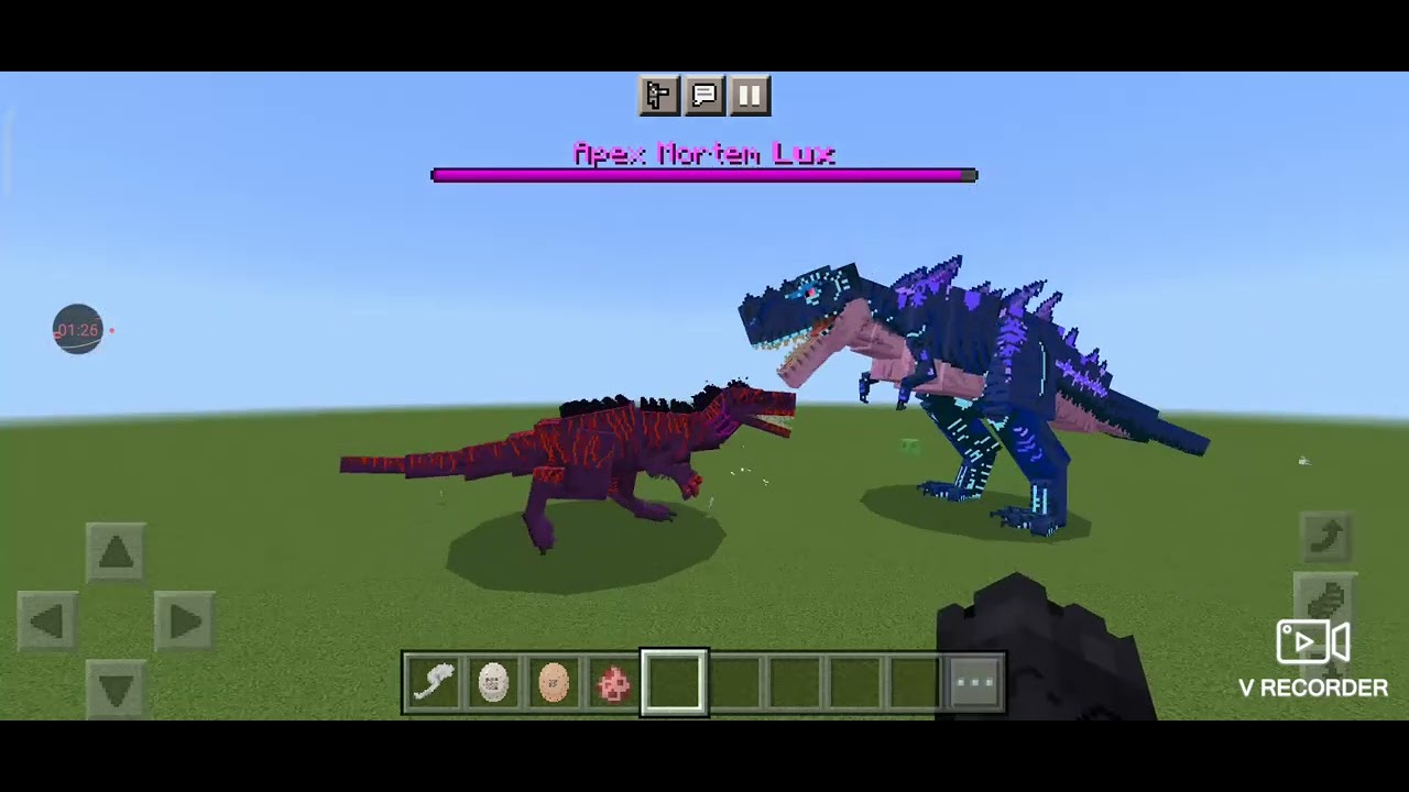 Ápex Mortem Lux JWU vs Boss 49 and Boss 50 JWTGA Minecraft 🦖🆚🦖🦖 - YouTube