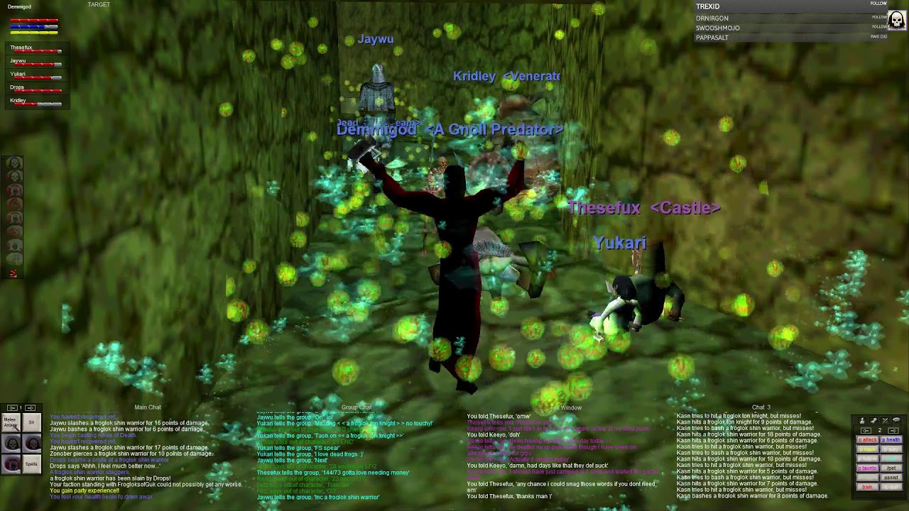 Everquest old school P99 Green : Part 13 - 3 Way Group - Upper Guk ...