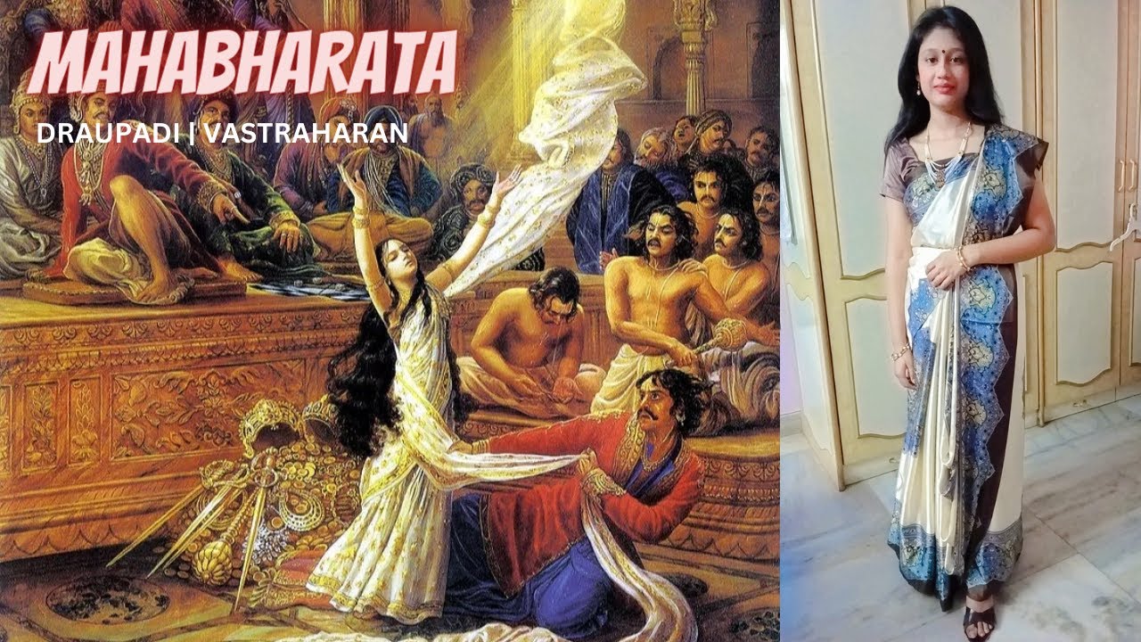 Mono-Acting as Draupadi of Mahabharata | Vastraharan Scene | Statge ...