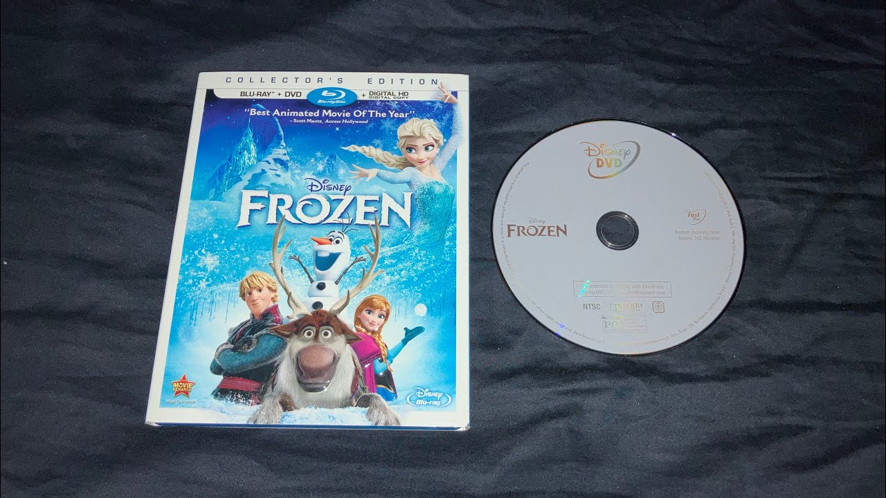 Opening to Frozen (2013) 2014 DVD (Main Menu option) - YouTube
