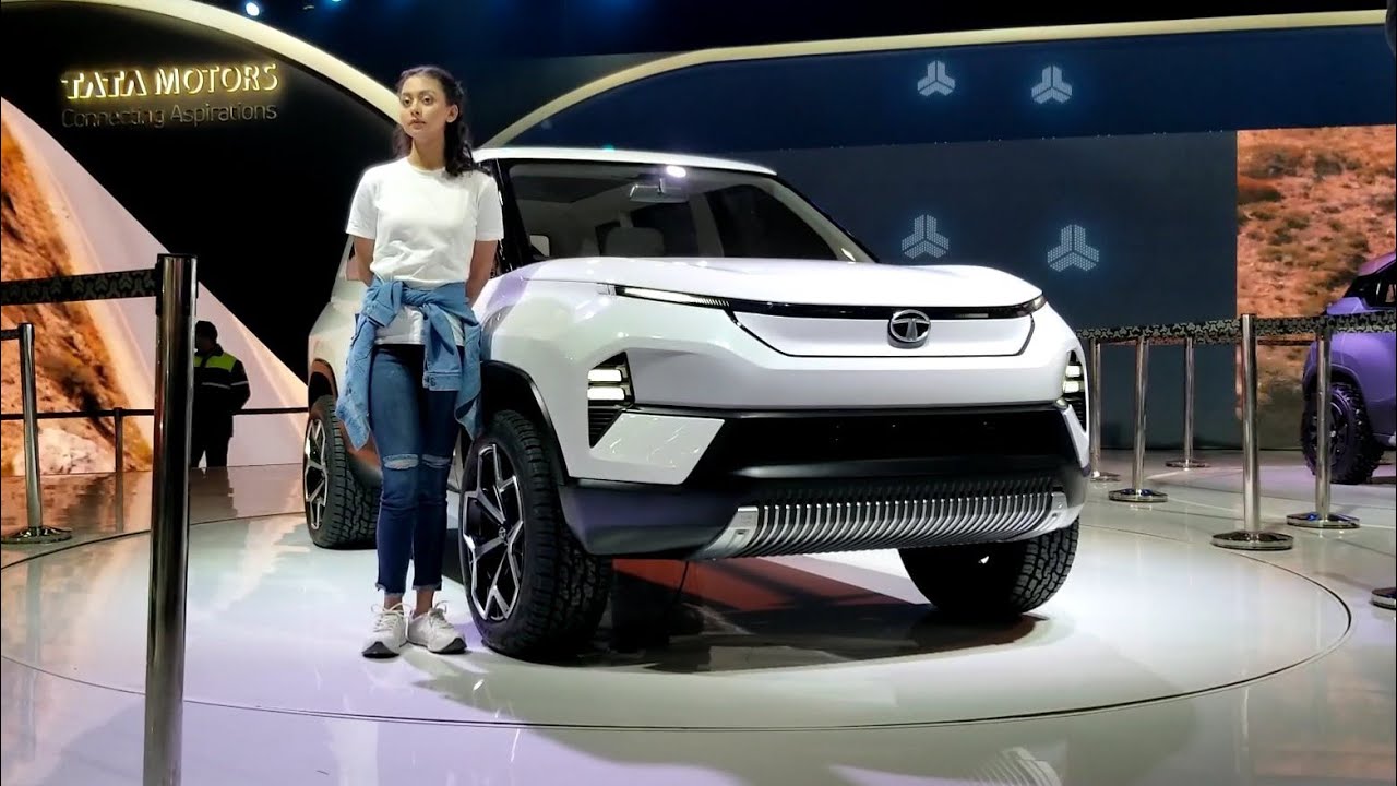 Tata Motors Pavilion @ Auto Expo 2020 | Tata Gravitas | Tata HBX | All ...