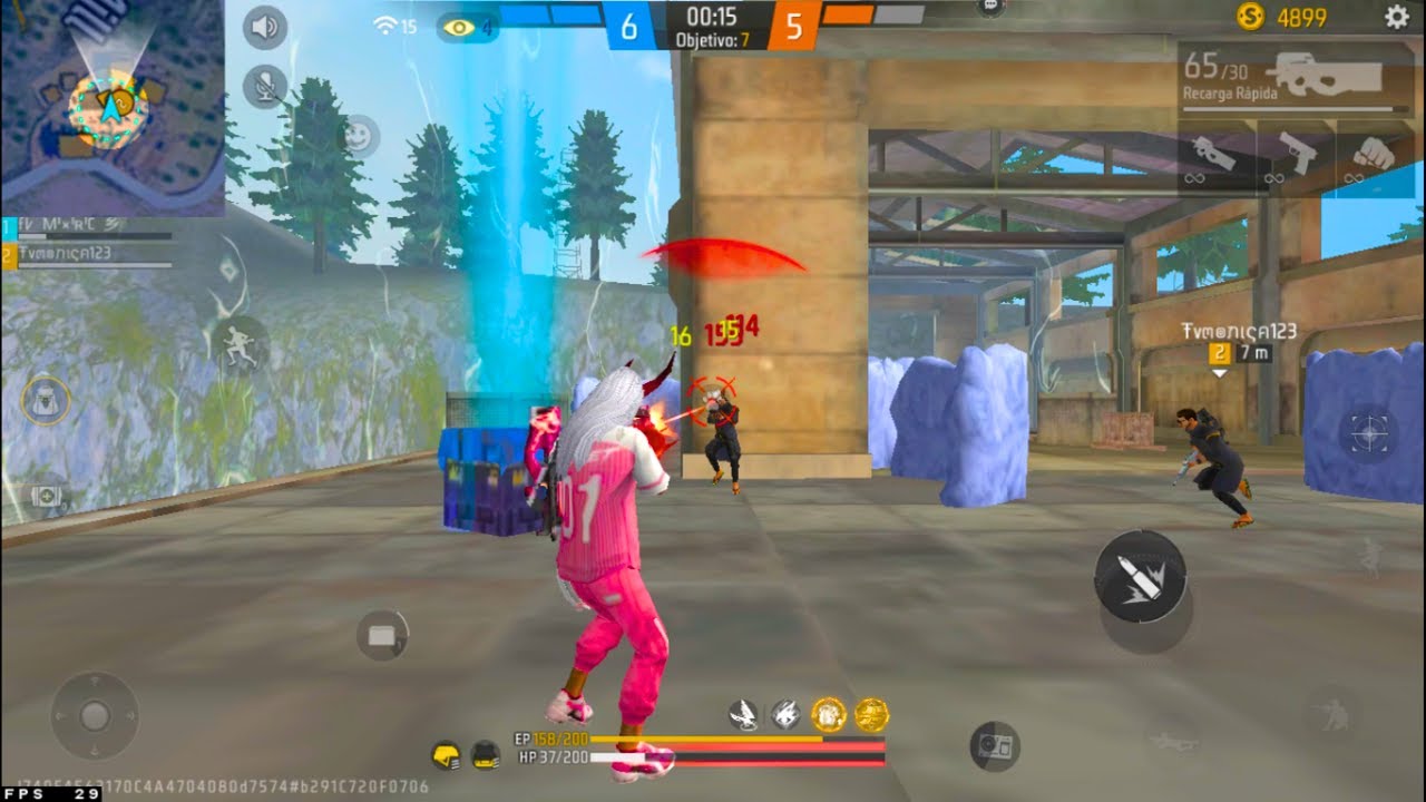 APOSENTADOS?! 2V2 COM FARPAS DA FFVV!! FREE FIRE - YouTube