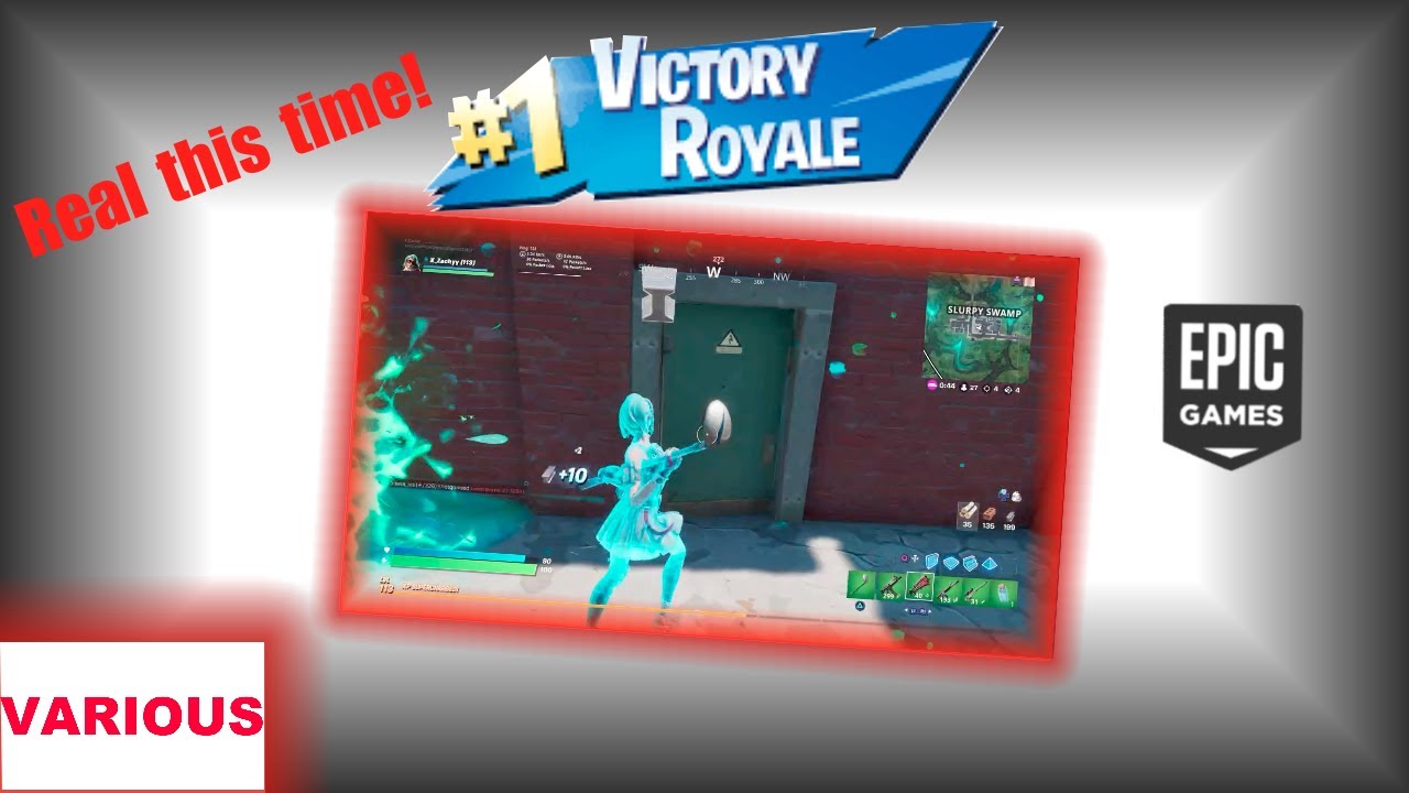 Fortnite Victory Royale (REAL THIS TIME...) - YouTube