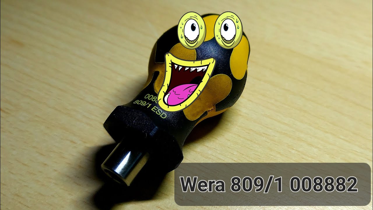 Wera 809/1 ESD 008882 - YouTube