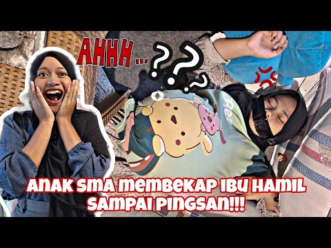 DRAMA KOMEDI ANAK SMA BEKAP IBU HAMIL PAKE BONEKA DORAEMON SAMPAI PINGSAN
