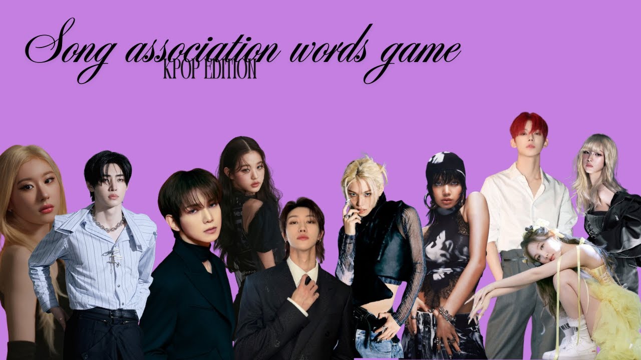 Song association words game (Kpop edition) - YouTube