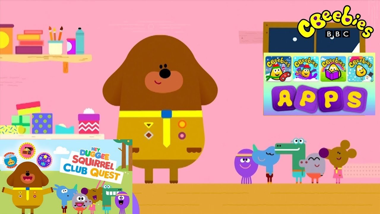 HEY DUGGEE | HEY DUGGEE SQUIRREL CLUB | CBeebies Playtime - YouTube