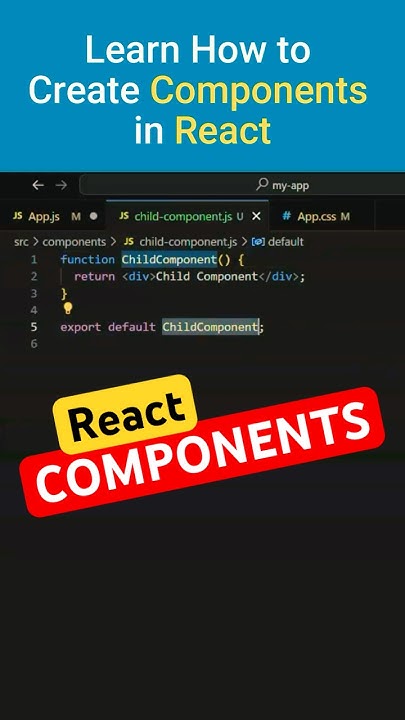 How To Create Component In React React Component Uses Codewise