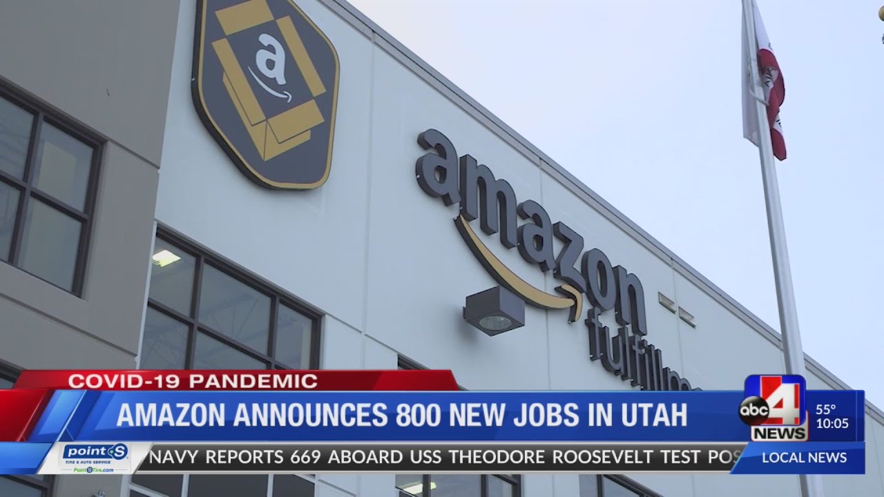 Amazon announces Utah job openings - YouTube