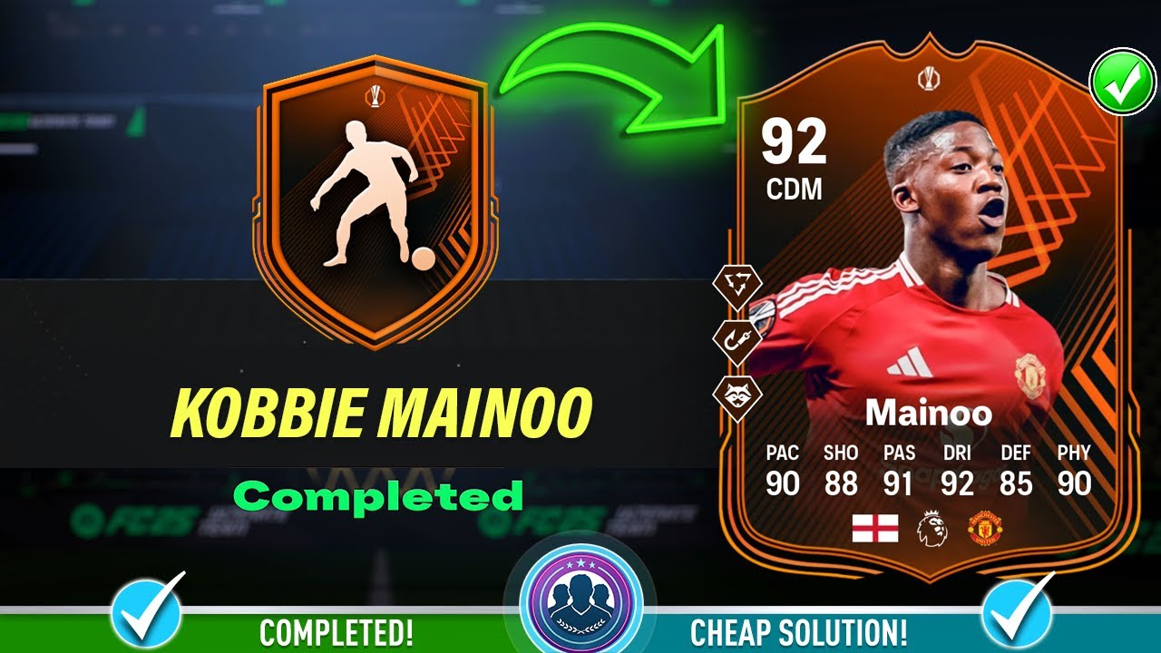 92 RTTF Kobbie Mainoo SBC Completed - Cheap Solution & Tips - FC 25 ...