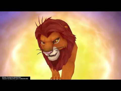 KINGDOM HEARTS - Behemoth Boss Battle