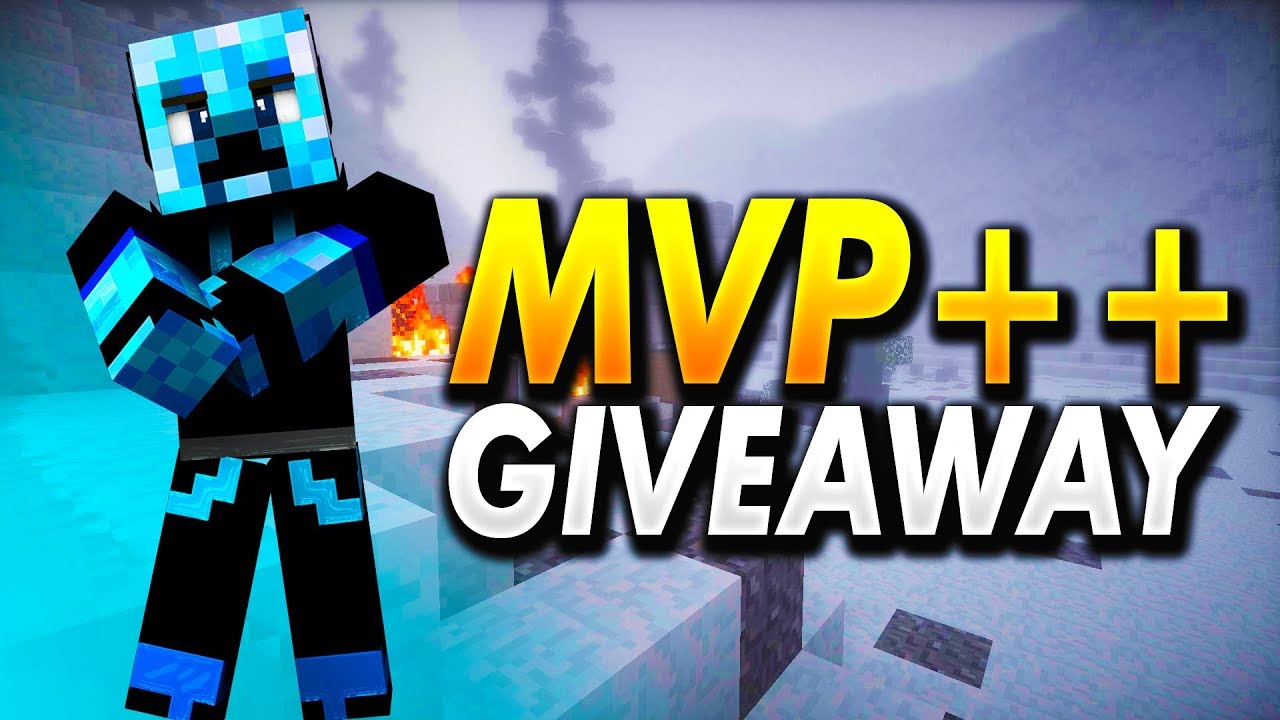 Minecraft Hypixel MVP++ Rank Giveaway - YouTube