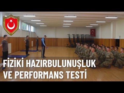 MSÜ Kara Astsubay MYO 2023-2024 İntibak Eğitimi Fiziki Hazırbulunuşluk ve Performans Testi