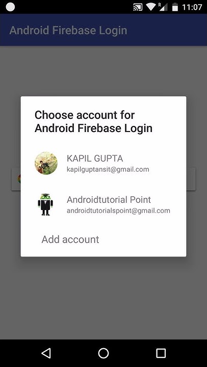 Android Firebase Authentication Tutorial Using Firebase Google Login - YouTube