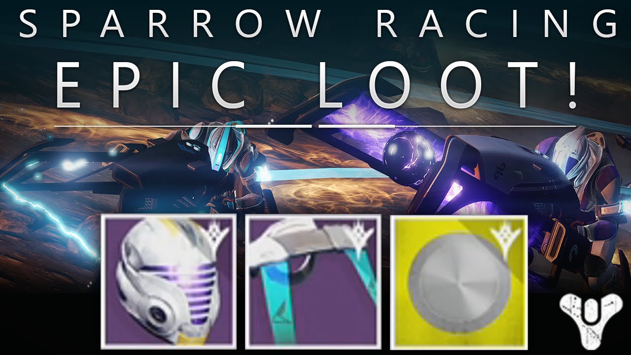 Destiny: Epic Sparrow Racing Loot / SRL Record Book / Bounties - My ...