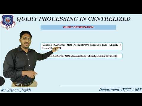 DDBMS_Unit_6_Lec_2_Query_Processing_Centralized_System - YouTube
