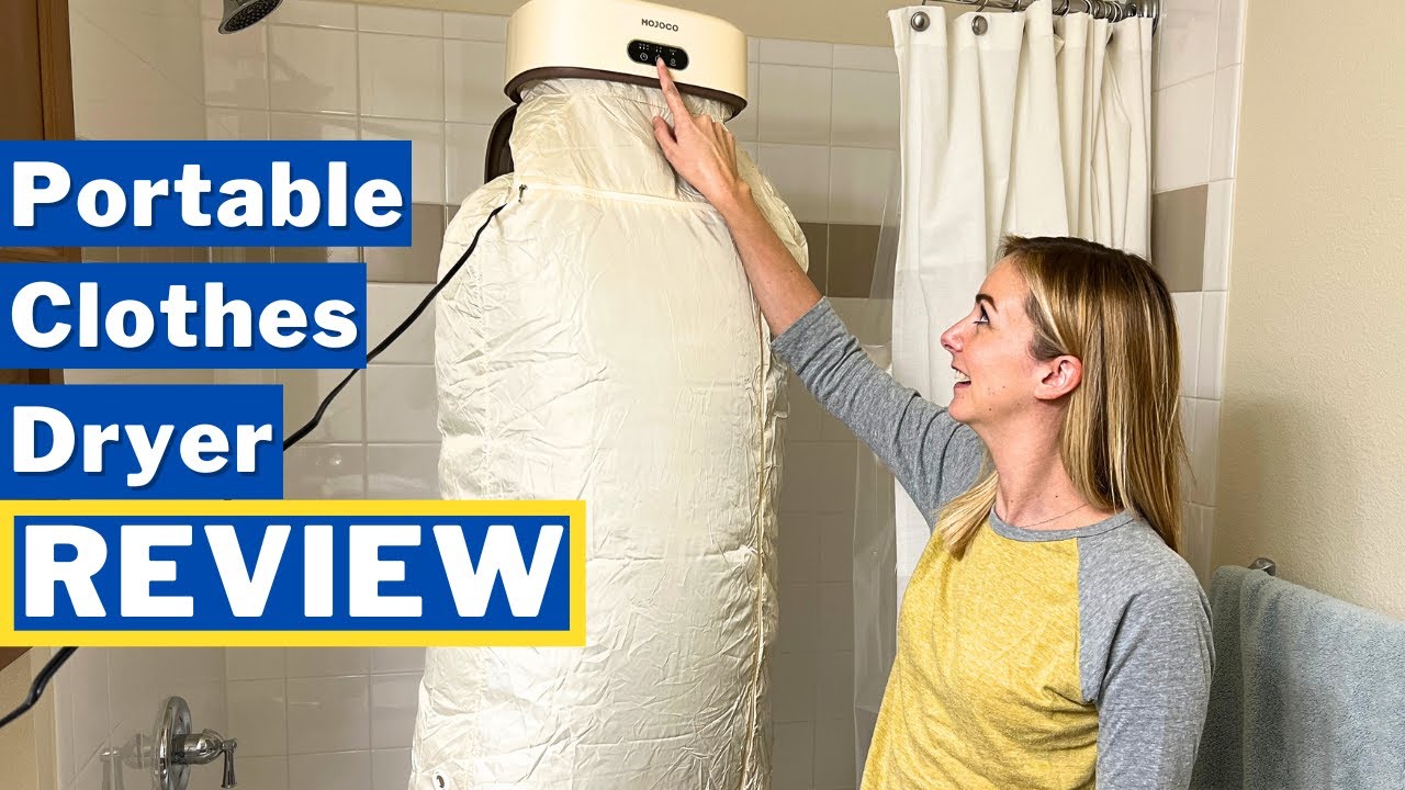 Mojoco Portable Clothes Dryer Review - Perfect for Apartment, RV, and ...