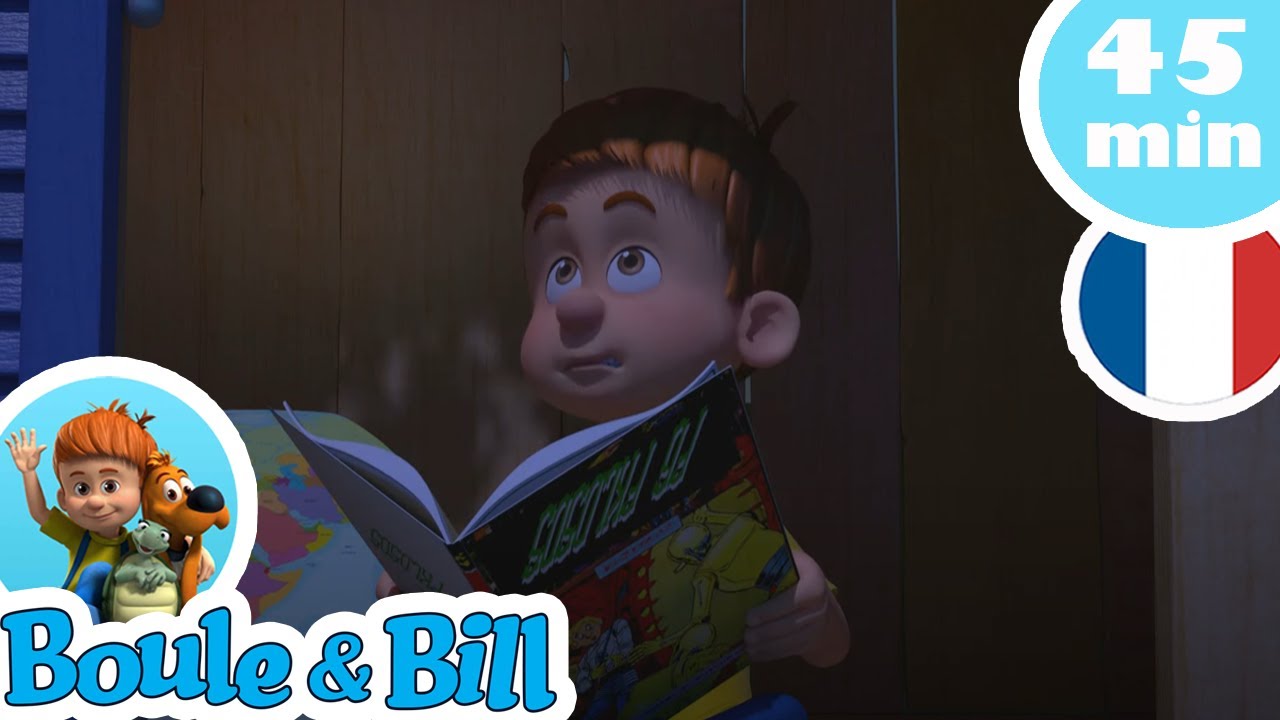 😰 Boule et Bill en panique 🦴 - Compilation spéciale Halloween Boule et ...