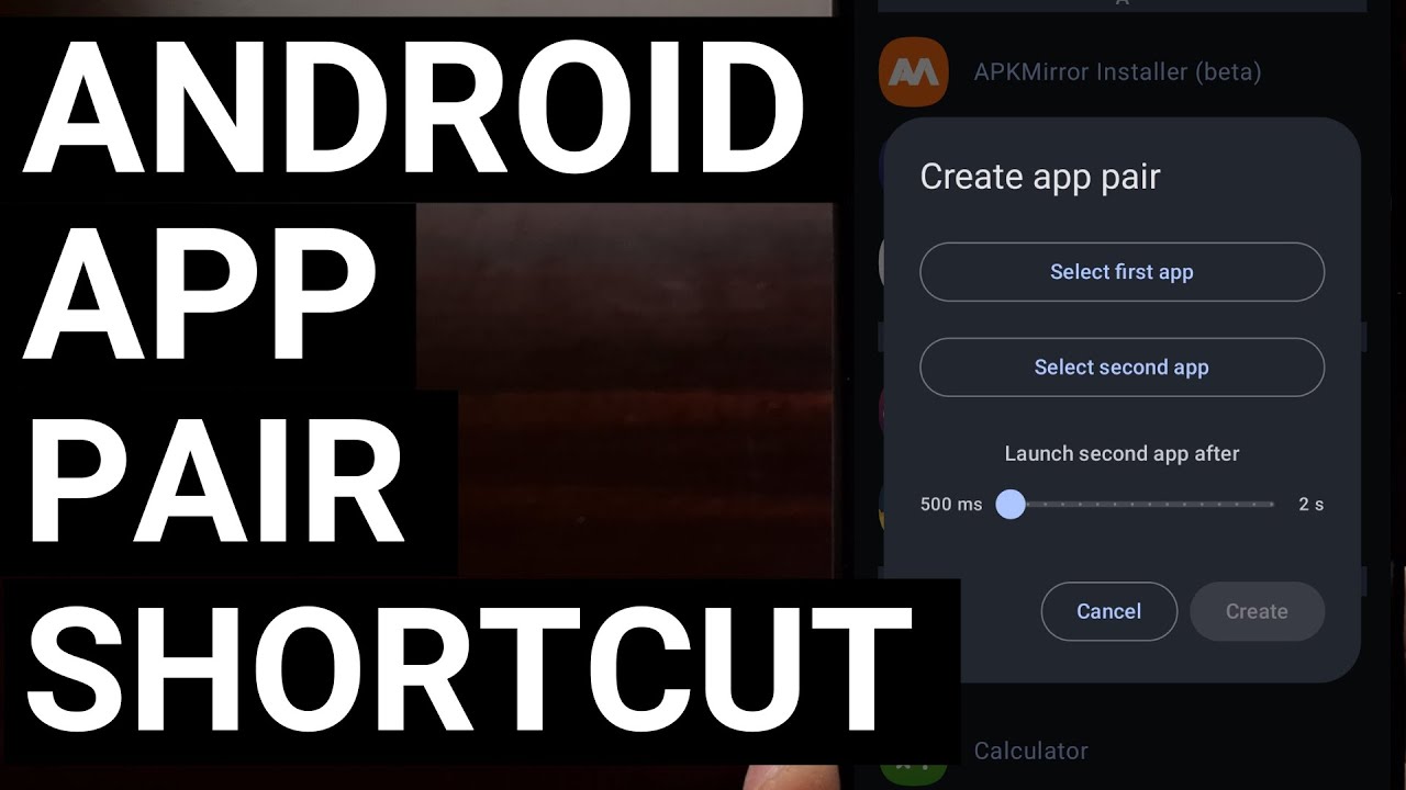 How to Create an Android App Pair Shortcut with a Free and Open Source ...