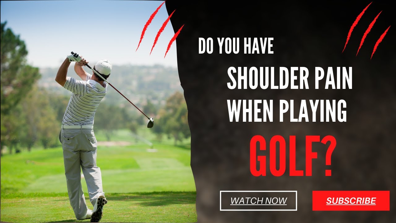 Golfers Shoulder Injury How To get back on the course FAST Part 1 - YouTube