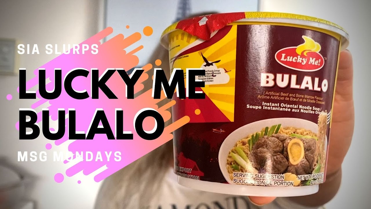 LUCKY ME BULALO Instant Noodle Review! - YouTube