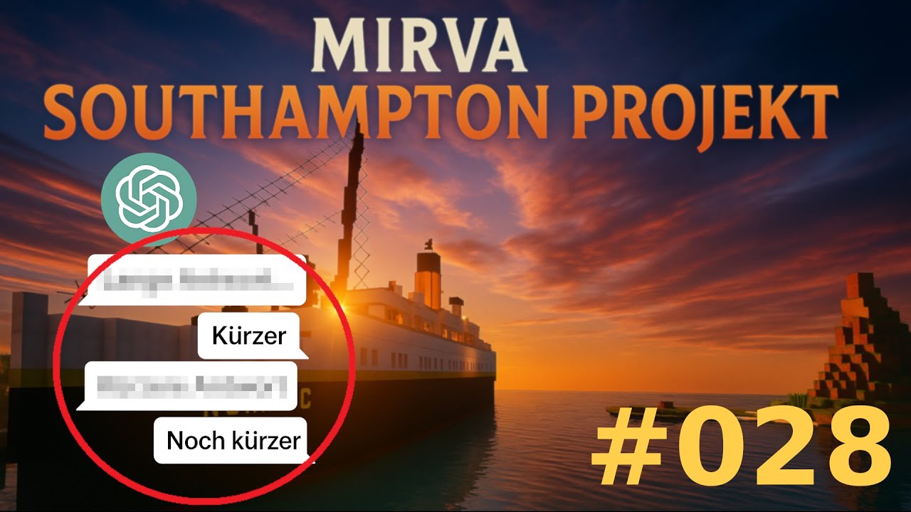 Wenn CHATGPT kürzer schreibt? | MIRVA Projekt #028 - YouTube