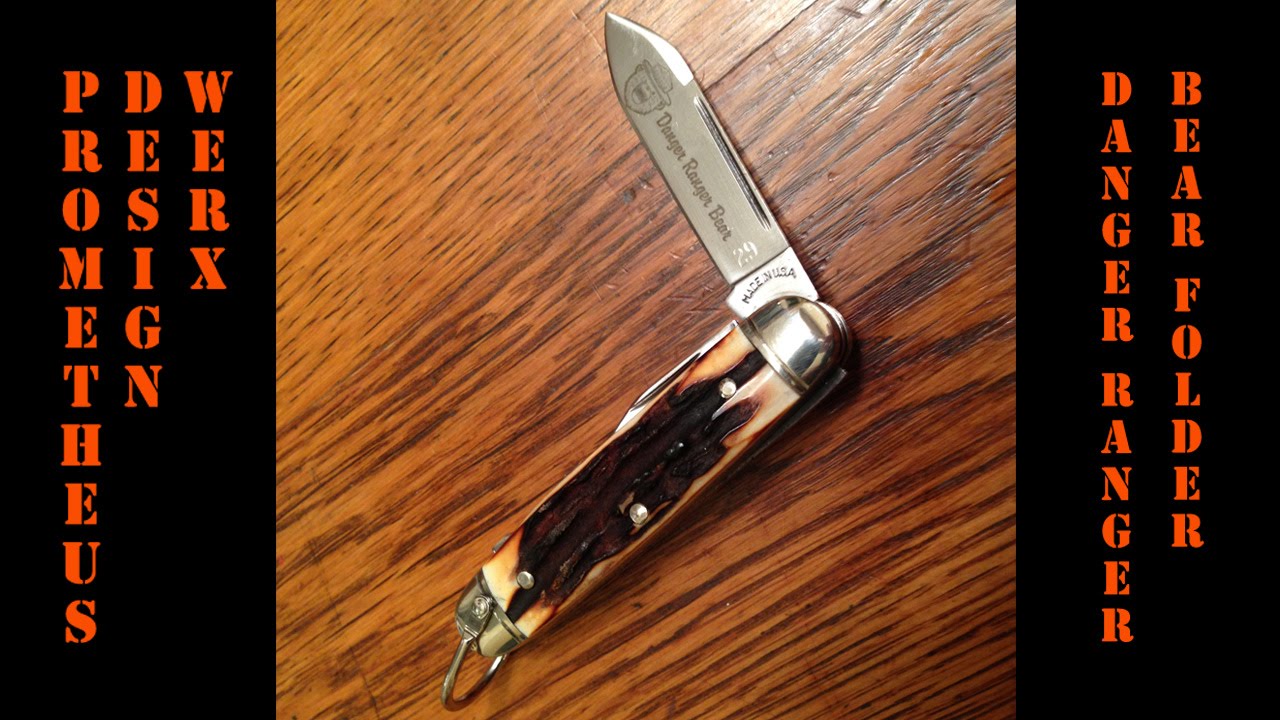 Prometheus Design Werx - Danger Ranger Bear Folder - YouTube