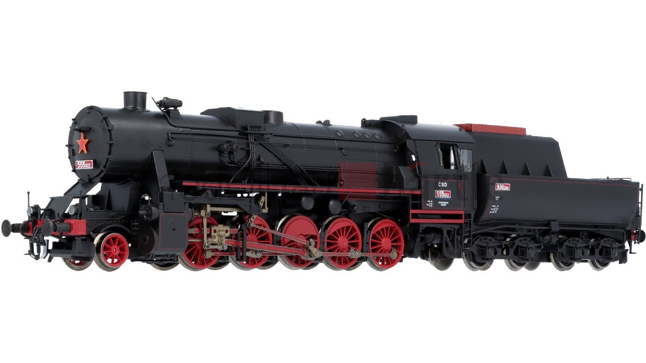 Roco 7100001 / 7110001 Dampflok Rh 555.022 Nemka CSD | Spur H0 - YouTube