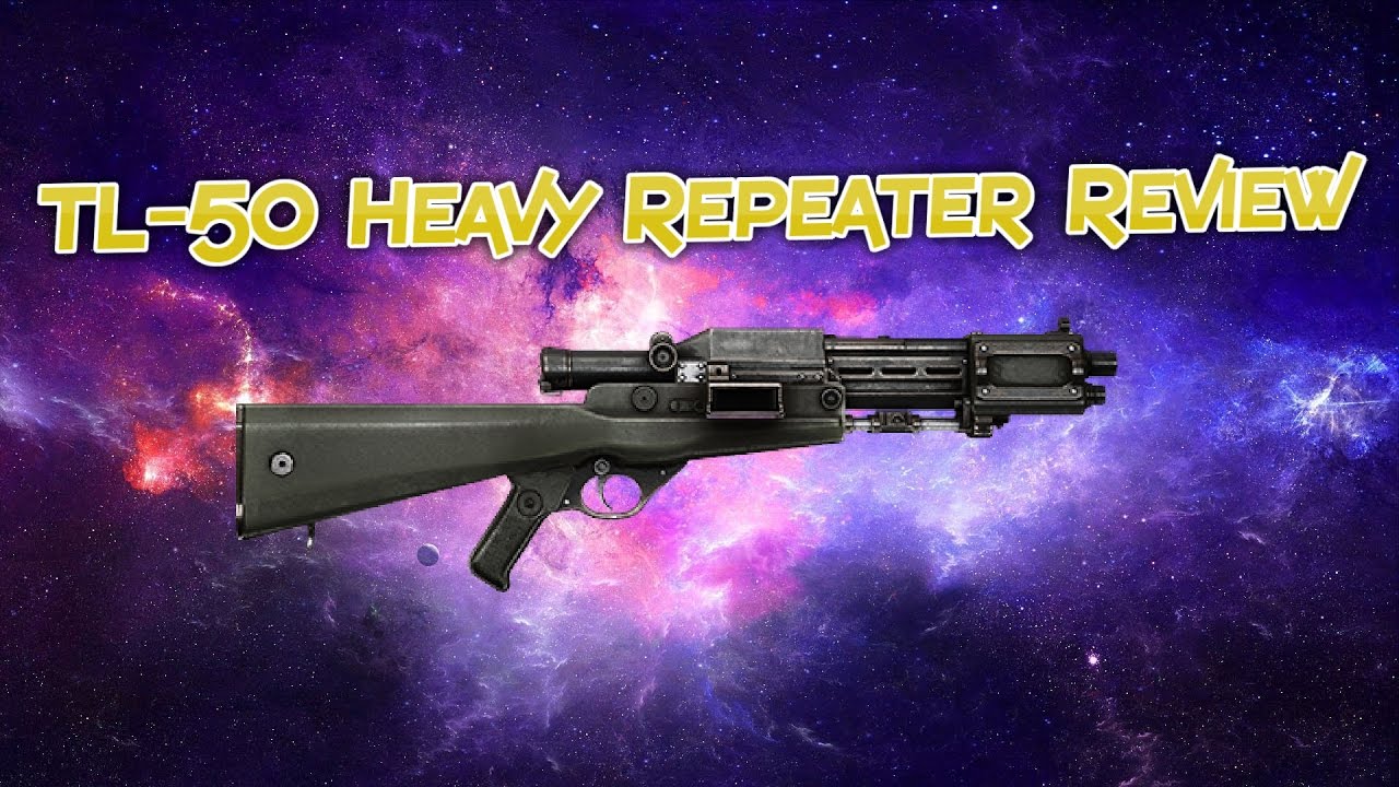 Blaster Review: TL-50 Heavy Repeater - YouTube