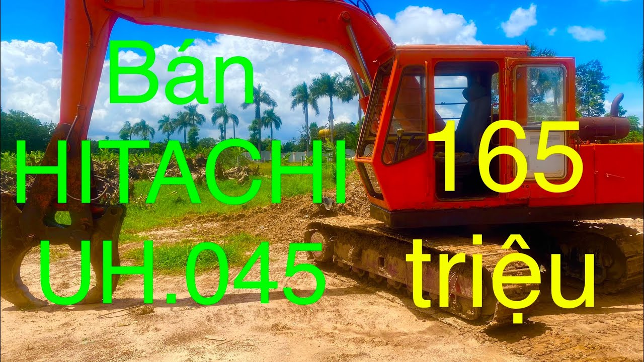 Em tiếp tục lên sóng con HITACHI . UH05. Lai bơm lai máy lên 05 thủy ...