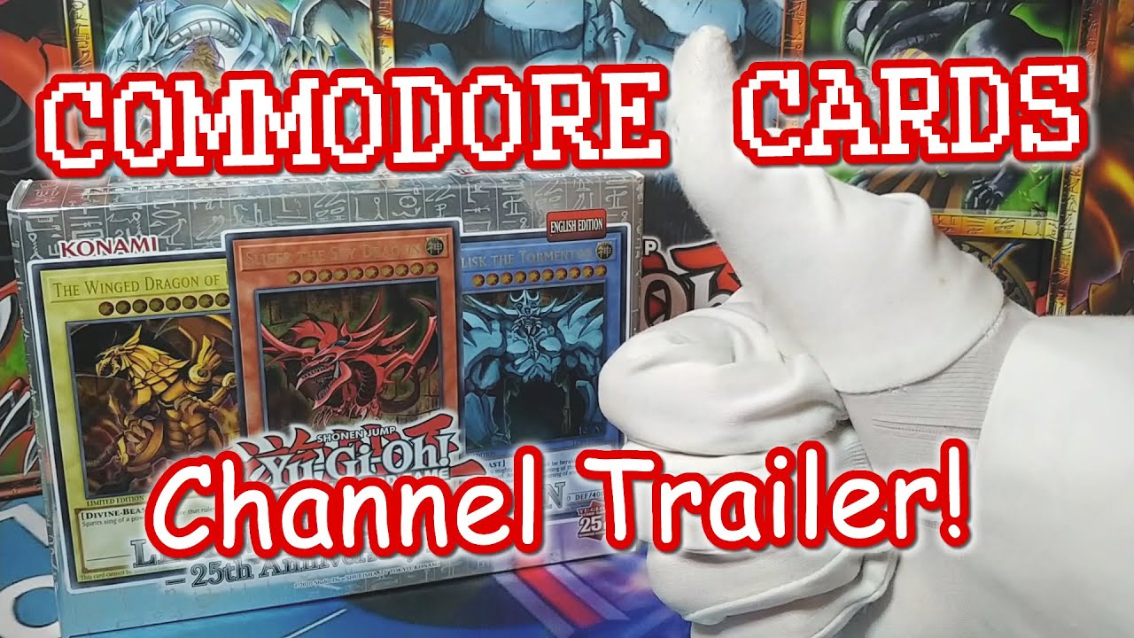 2023 Commodore Cards Channel Trailer - Welcome! - YouTube