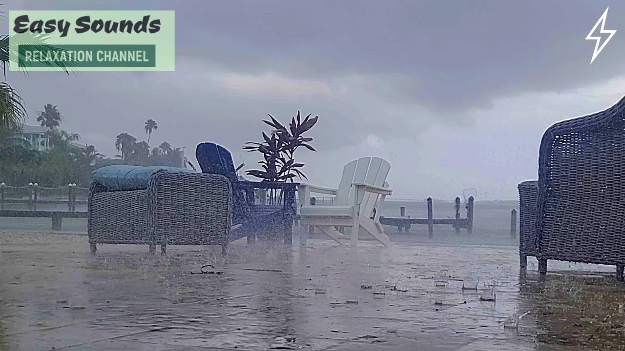 CRAZY Rain and Non Stop THUNDER Ambiance-SLEEP Sounds-Beat Anxiety ...