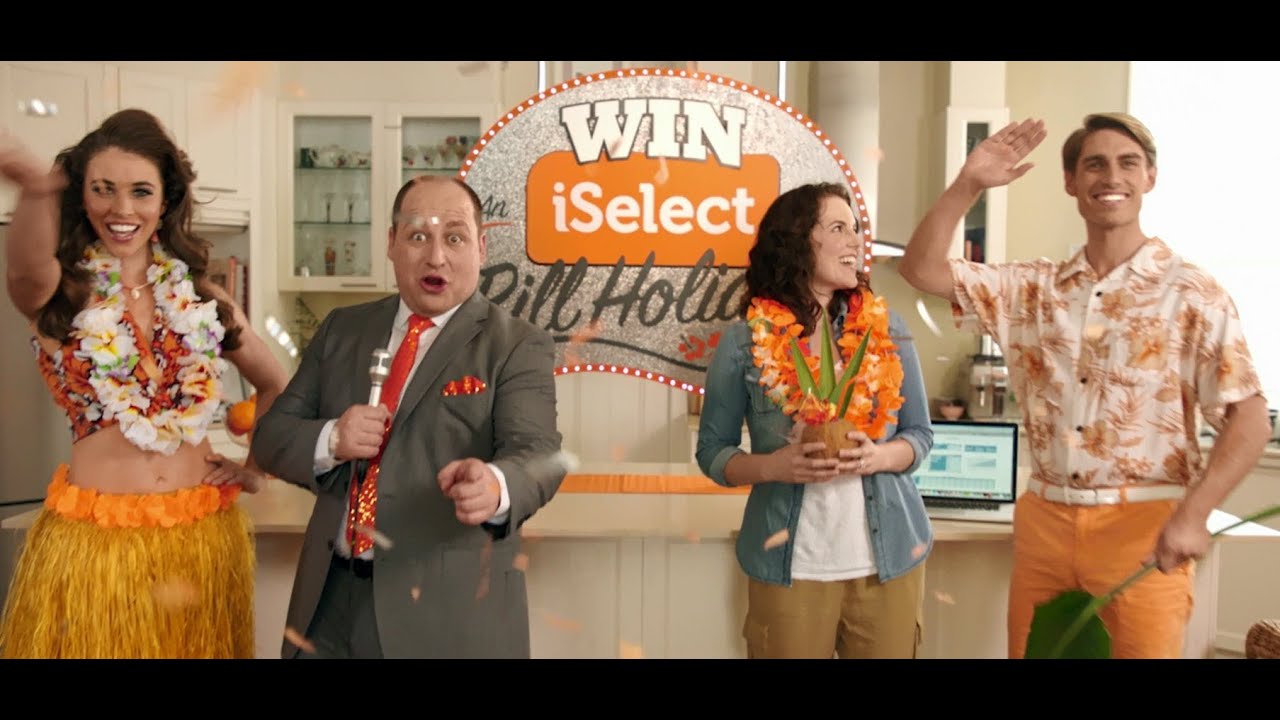 Win an iSelect Bill Holiday | 30 sec TVC - YouTube