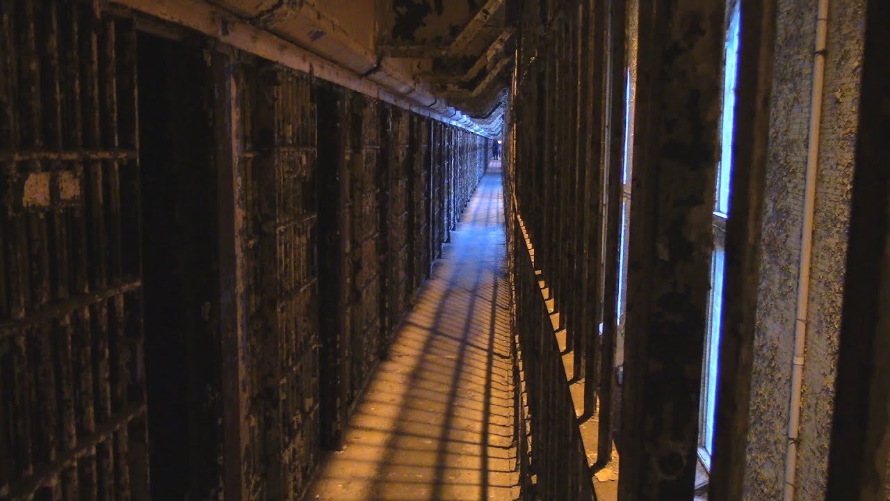 Exploring a Haunted Prison - Shocking Footage - YouTube