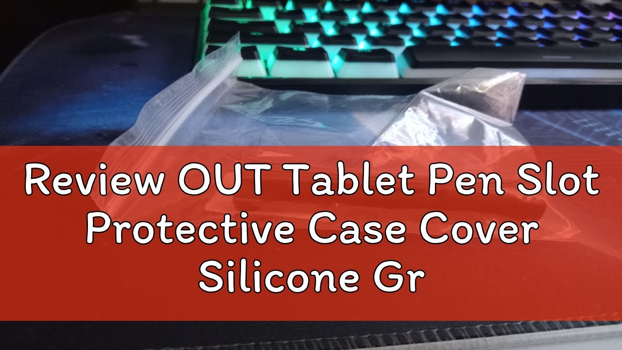 Review OUT Tablet Pen Slot Protective Case Cover Silicone Grip Holder ...