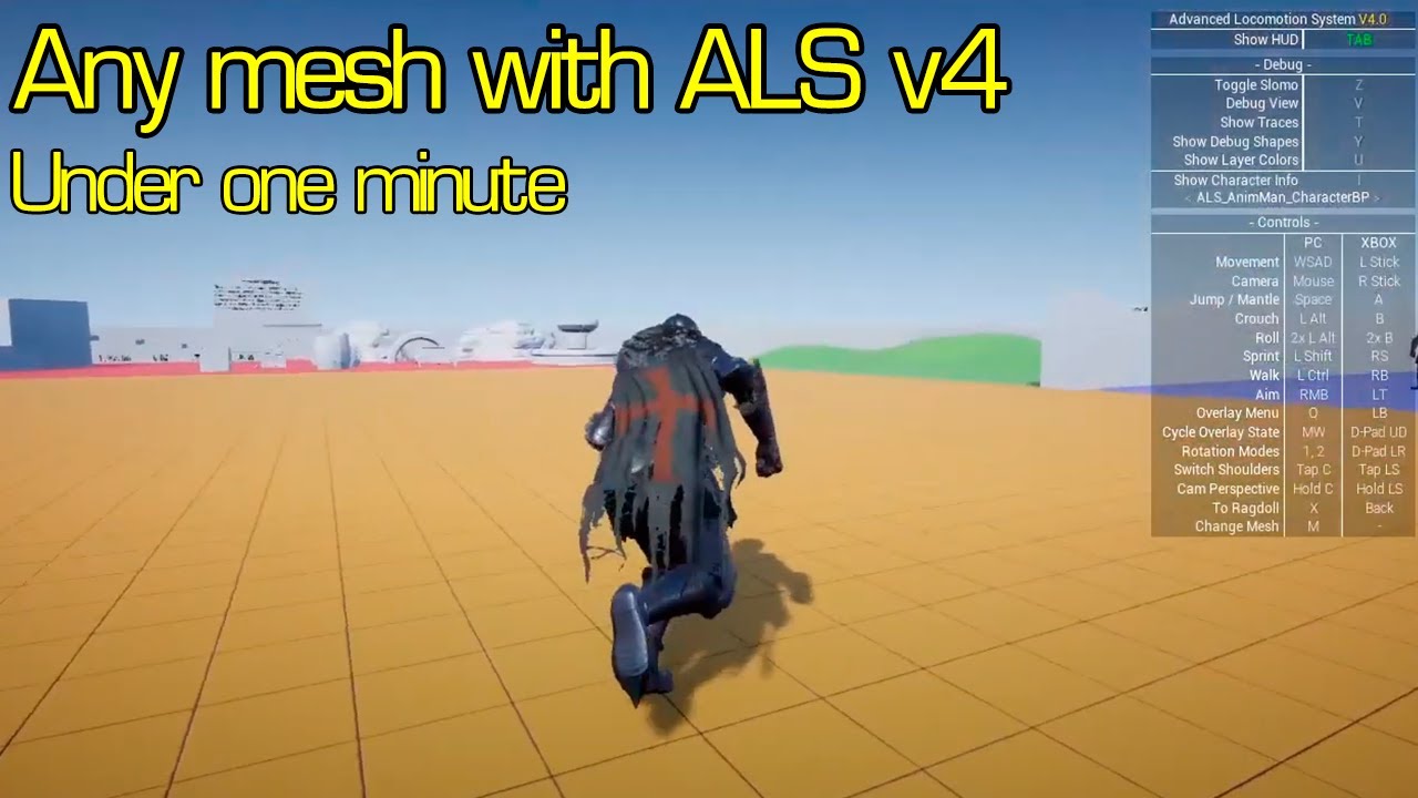 Replacing the ALS V4 Character to any character - YouTube