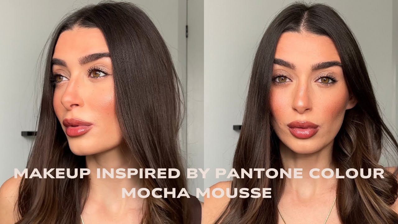 MAKEUP INSPIRED BY PANTONE COLOUR OF THE YEAR 2025 - MOCHA MOUSSE ...