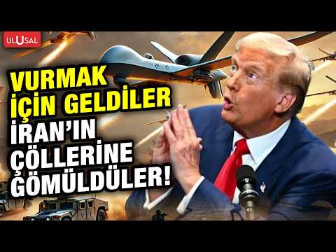 ABD tarihinin en büyük hezimetlerinden birini yaşadı! Savaş uçakları İran'ın çöllerine gömüldü!!