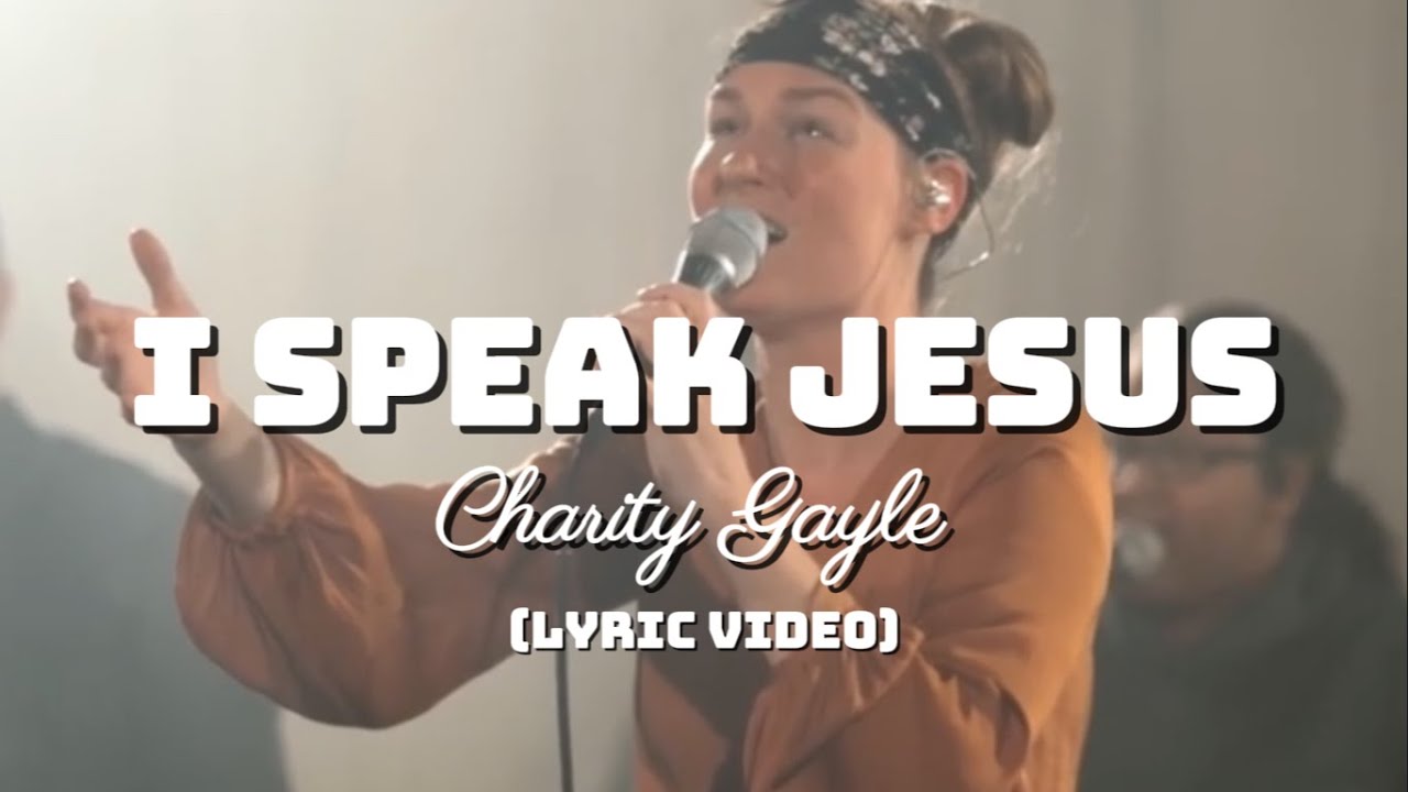 I Speak Jesus (Lyric Video) - YouTube