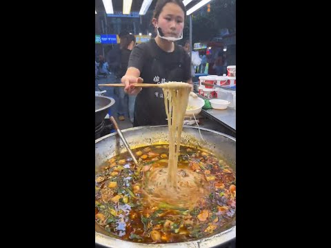 🔴 LIVE: Giant Noodle Pot Feast | China Street Food in Action POV Cooking Show